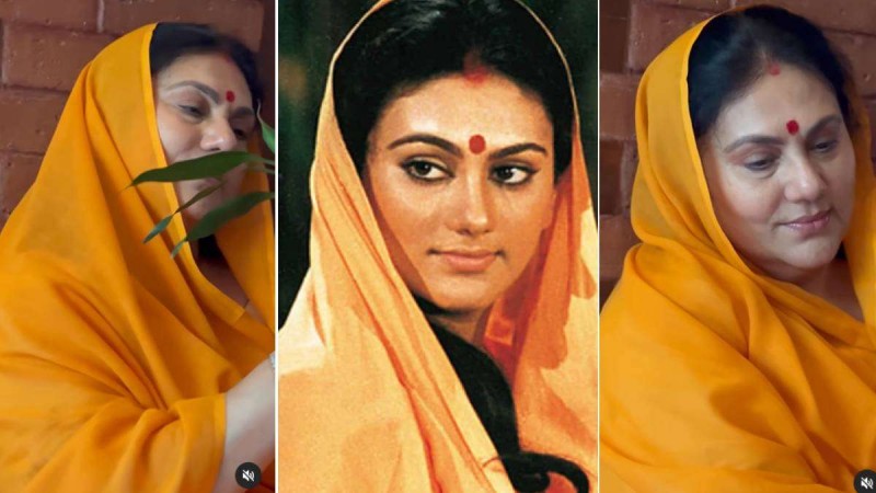 Ramayan Serial : दीपिका चिखलिया ने पहनी 35 साल पुरानी साड़ी, 'भगवान राम ...
