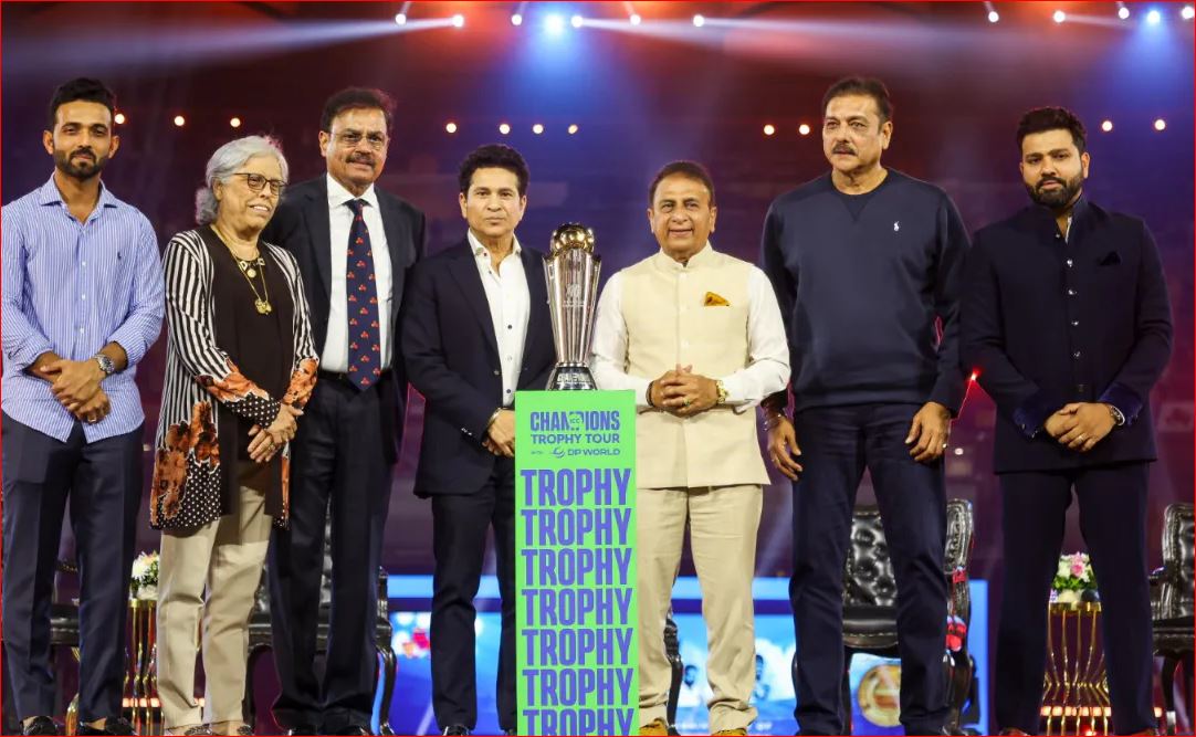 CT 2025 Trophy: चैंपियंस ट्रॉफी 2025 के लिए भारतीय चरण का ट्रॉफी टूर ...